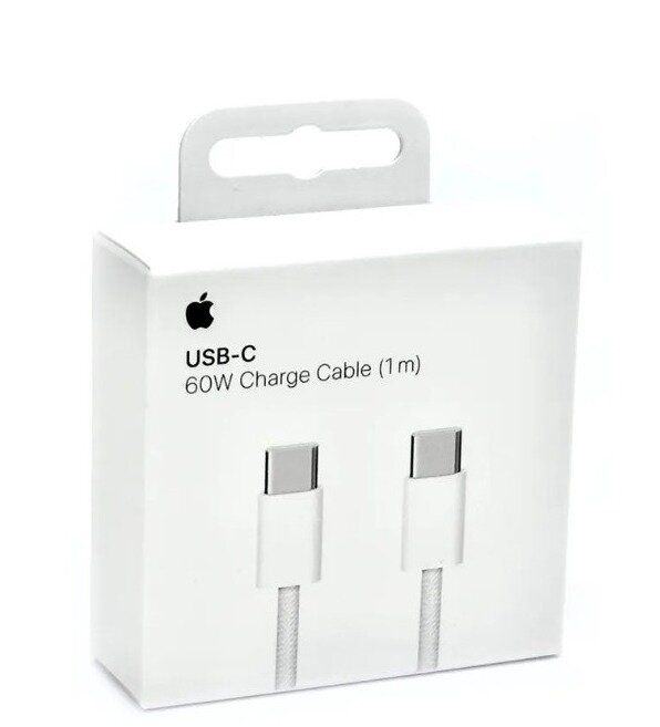 Новый оригинальный плетеный кабель Apple 60W USB-C Charge Cable (1m) в коробке