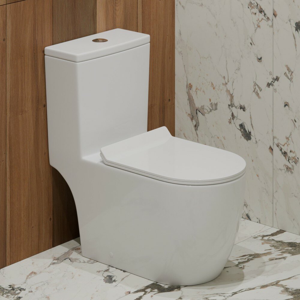 Унитаз-моноблок EVA GOLD T1088 с круговым смывом