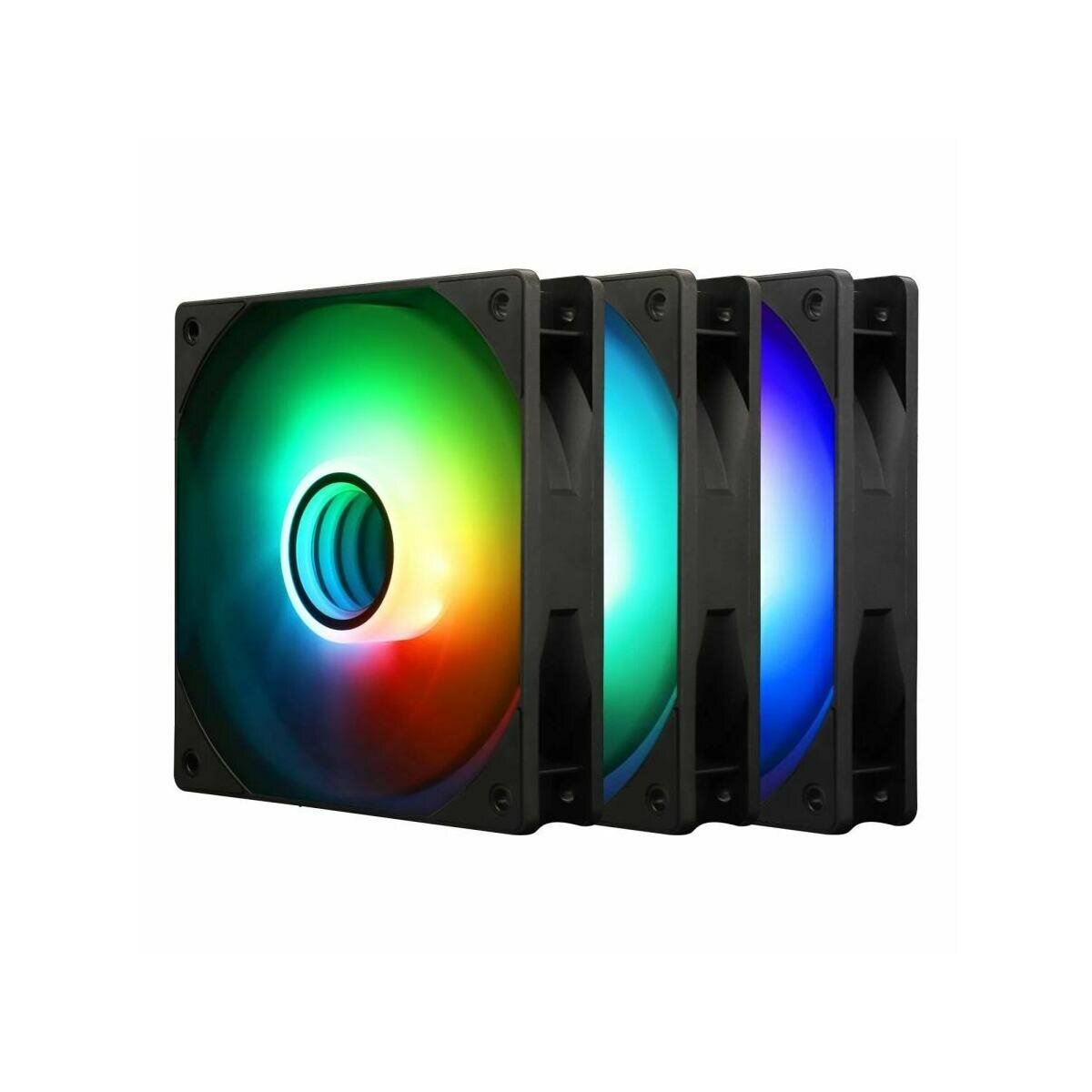 TL-C12W-S-V3x3 Вентилятор Thermalright TL-C12W-S V3 x3, 120x120x25 мм, 1500 об/мин, 26 дБА, PWM, ARGB, 3 шт в упаковке