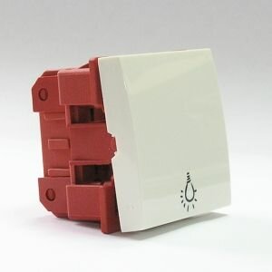 Выключатель 1 клавишный Dr.HD 10 A/250 В, 45х45