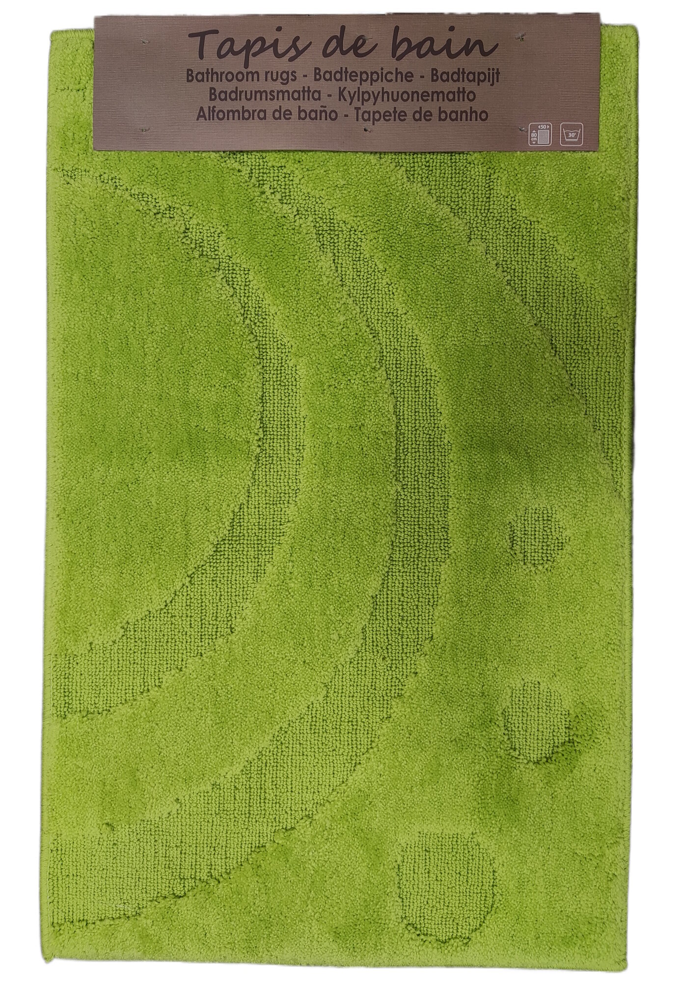 Коврик для ванной Spirella Madison, 50x80см, салатовый 4007234