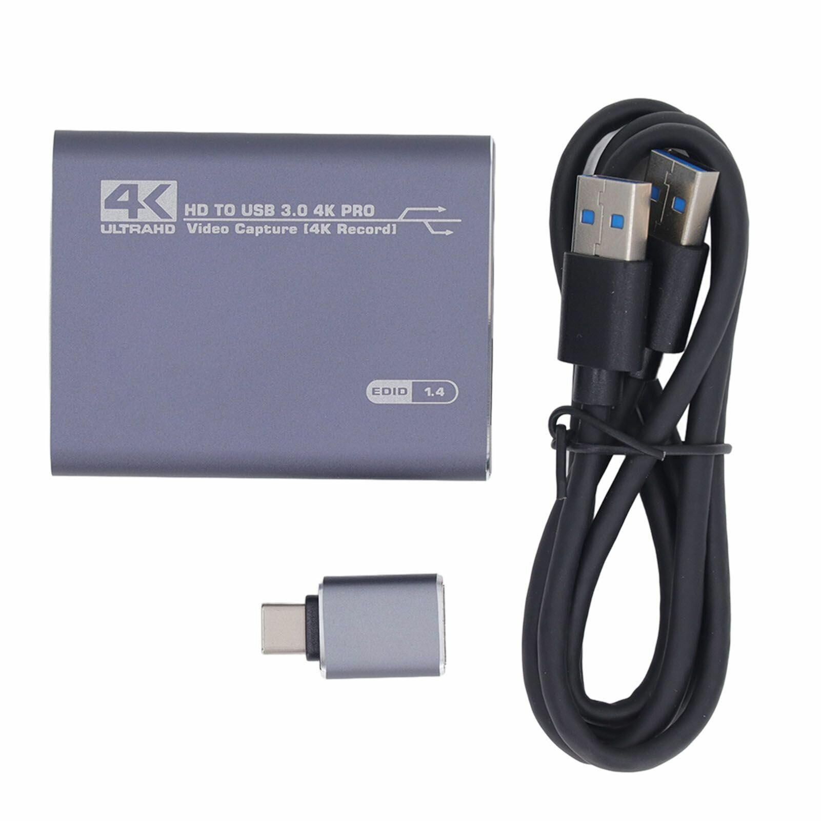 4K-видеозахват USB 3.0, HD-звук, для Xbox/PS5/DSLR