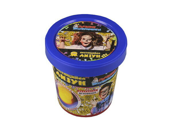 Набор для экспериментов Лучшие эксперименты Микро-набор "Светящийся лизун" Золотистый (Х037нт)