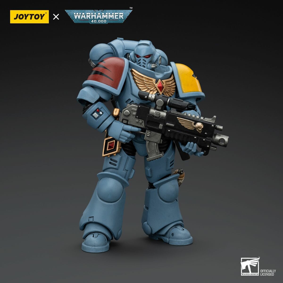 Подвижная фигурка 1/18 JOYTOY Warhammer 40K NEW Space Wolves Intercessors коллекция игрушек