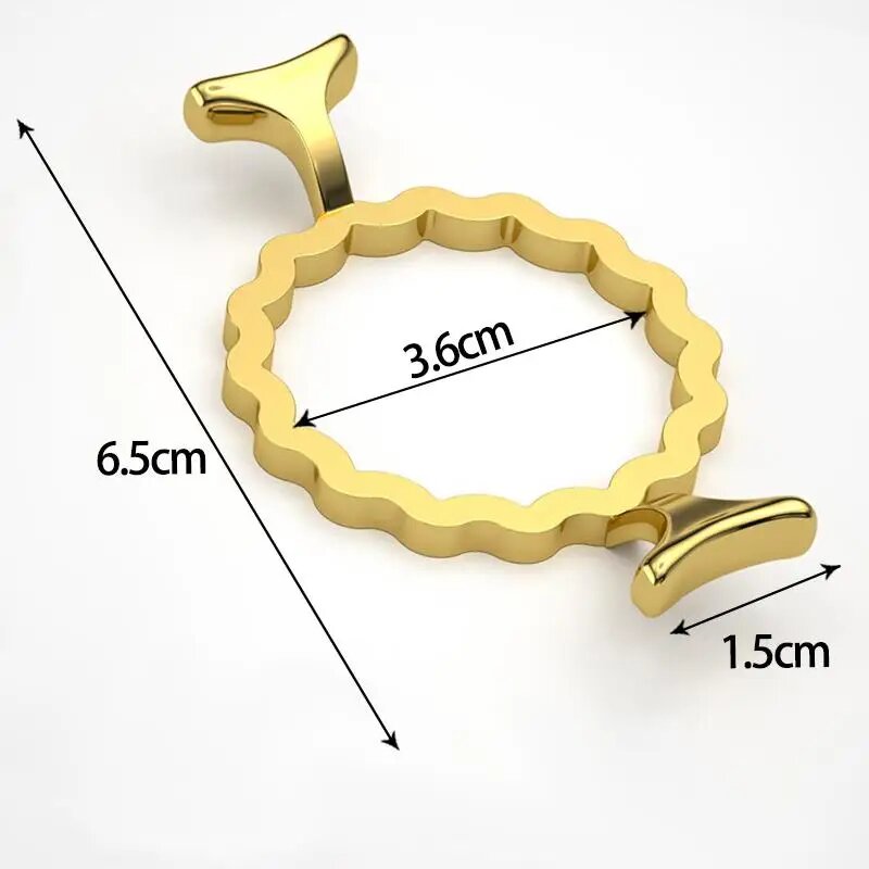 Металлические кольца для штампов с сургучной печатью for 2.5cm Seal Head