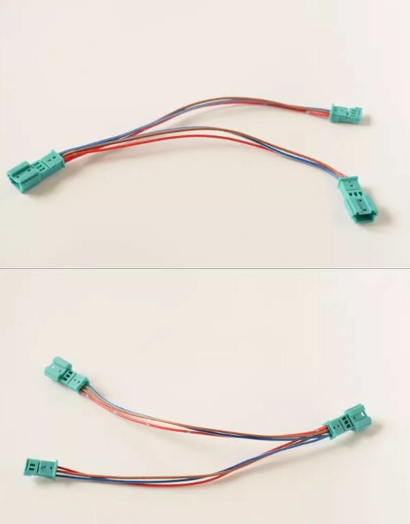 Y - кабель переходник 3 pin для BMW разветвитель 1355600-9 1-1718346-1 1355620 -1 1- 968700 -1