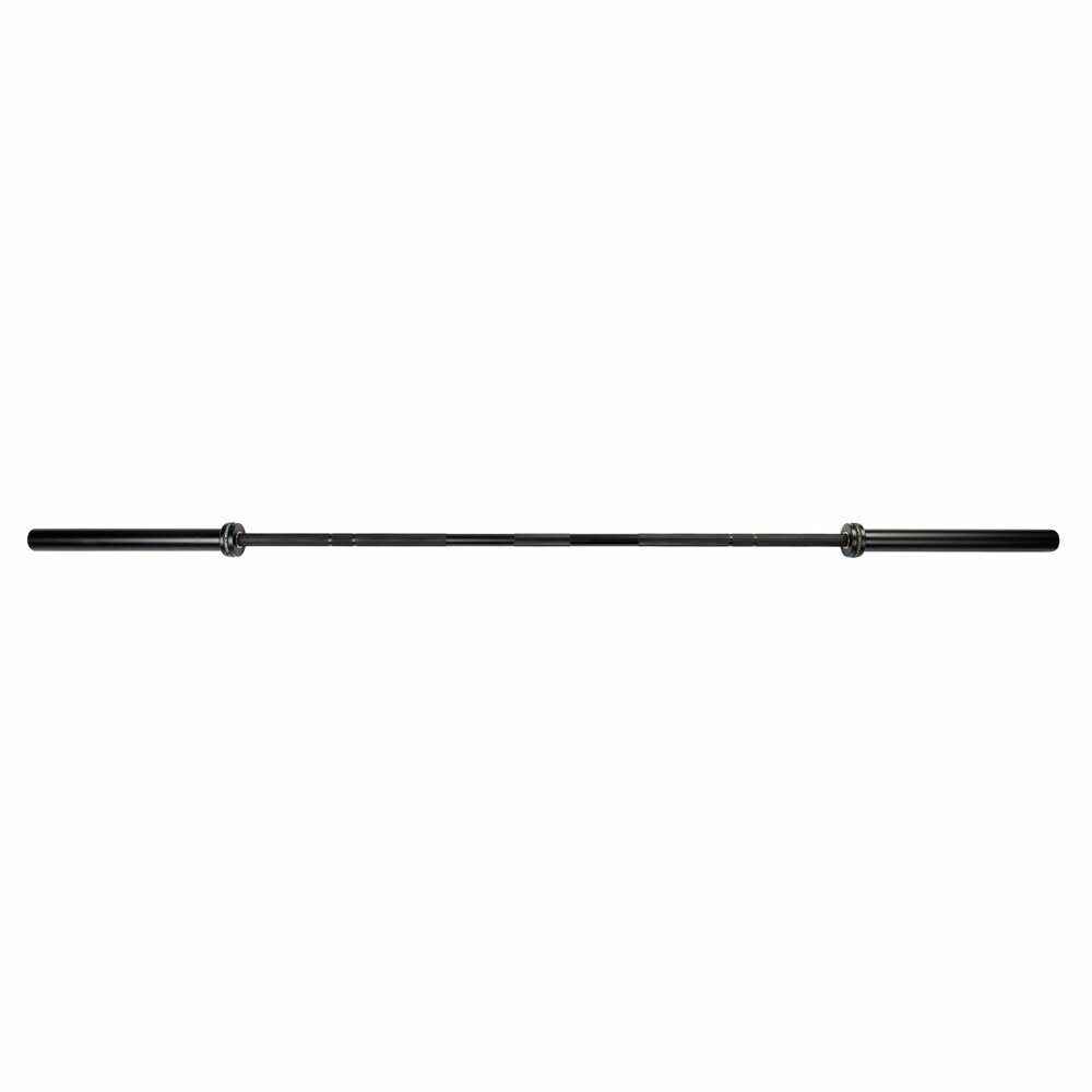 PROFI-FIT Гриф для штанги олимпийский 2200 мм (BLACK, до 500 кг, замки-пружины) D50 мм PROFI-FIT