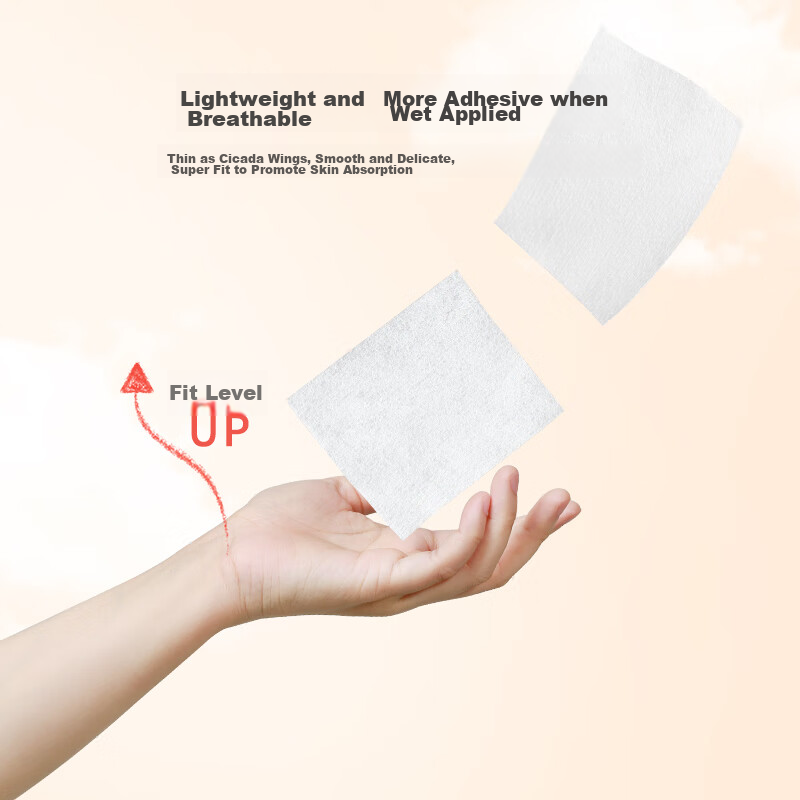 Miaoqian 1100 Pieces Wet Compress Cotton Pads, Makeup Remover Cotton, Water-Saving Wet Compress, Dual-Use Soft Cleansing Wipes