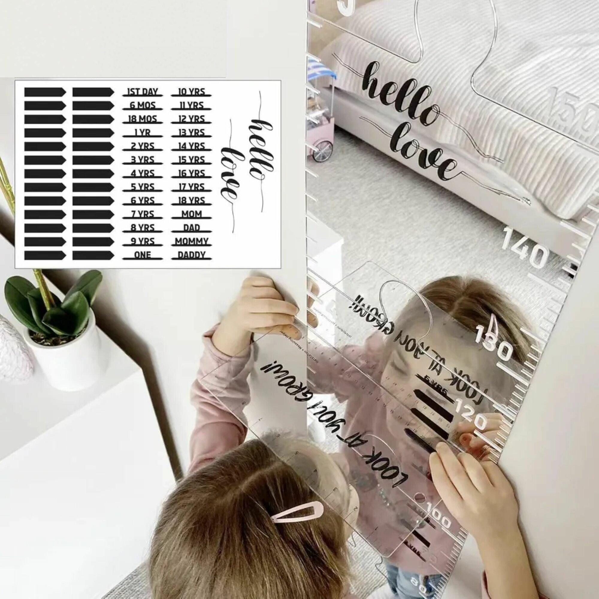 Ростомер G-OD для точного измерения роста детей и взрослых с удобной шкалой и надежной конструкцией