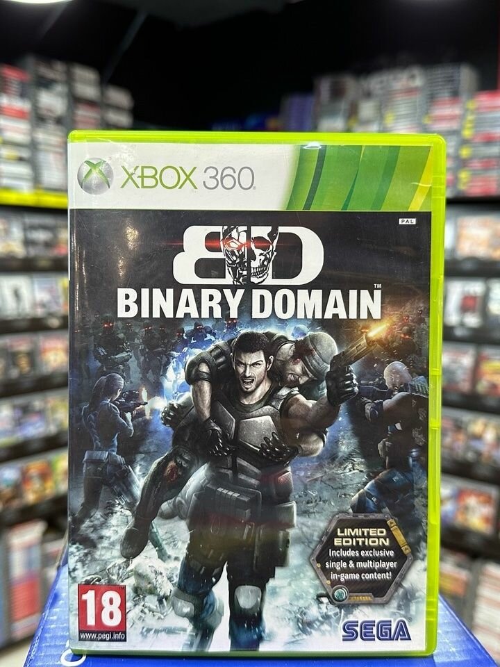 Игра Binary Domain (Xbox 360) (Box)