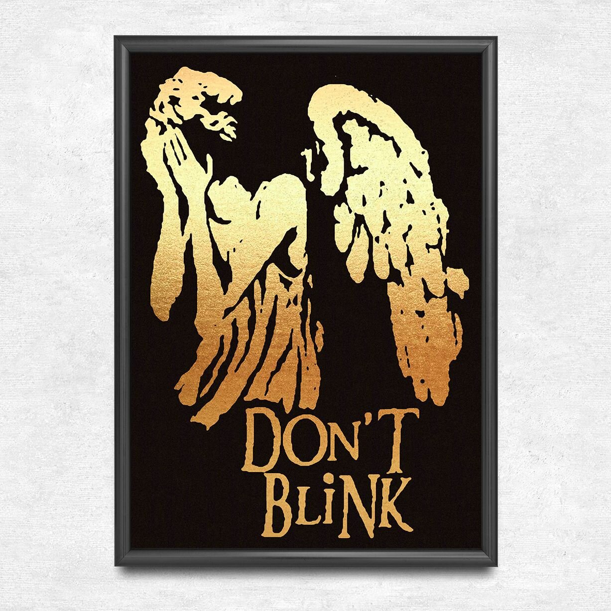 Постер Доктор Кто / Плакат Doctor Who Плачущий ангел