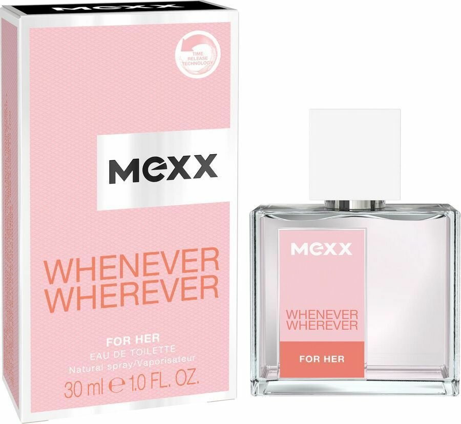 MEXX WHENEVER WHEREVER туaлетная вода женская 30 мл / духи женские Мекс парфюм цветочный