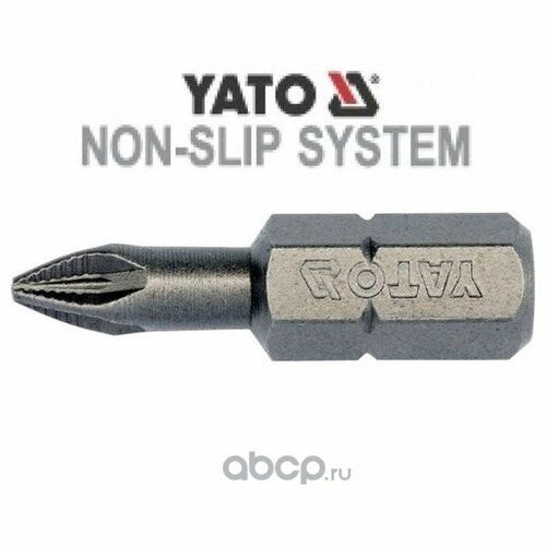 Набор бит PZ1, 25 мм, 10шт Yato yt04702