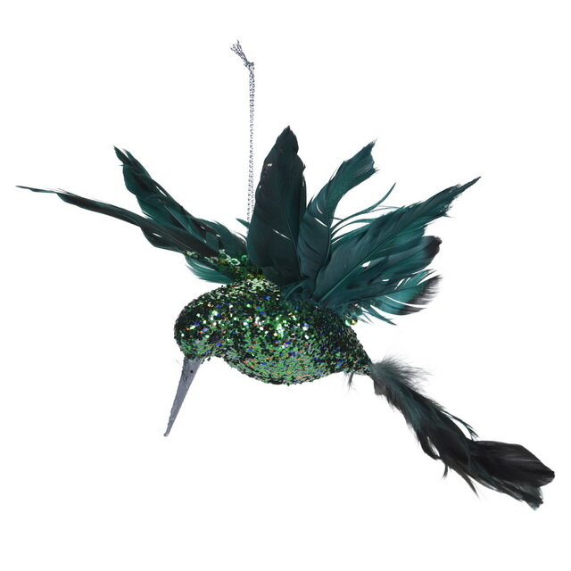 Елочная игрушка Colibri Magique 23 см зеленая, подвеска, Koopman, HC4503210-1