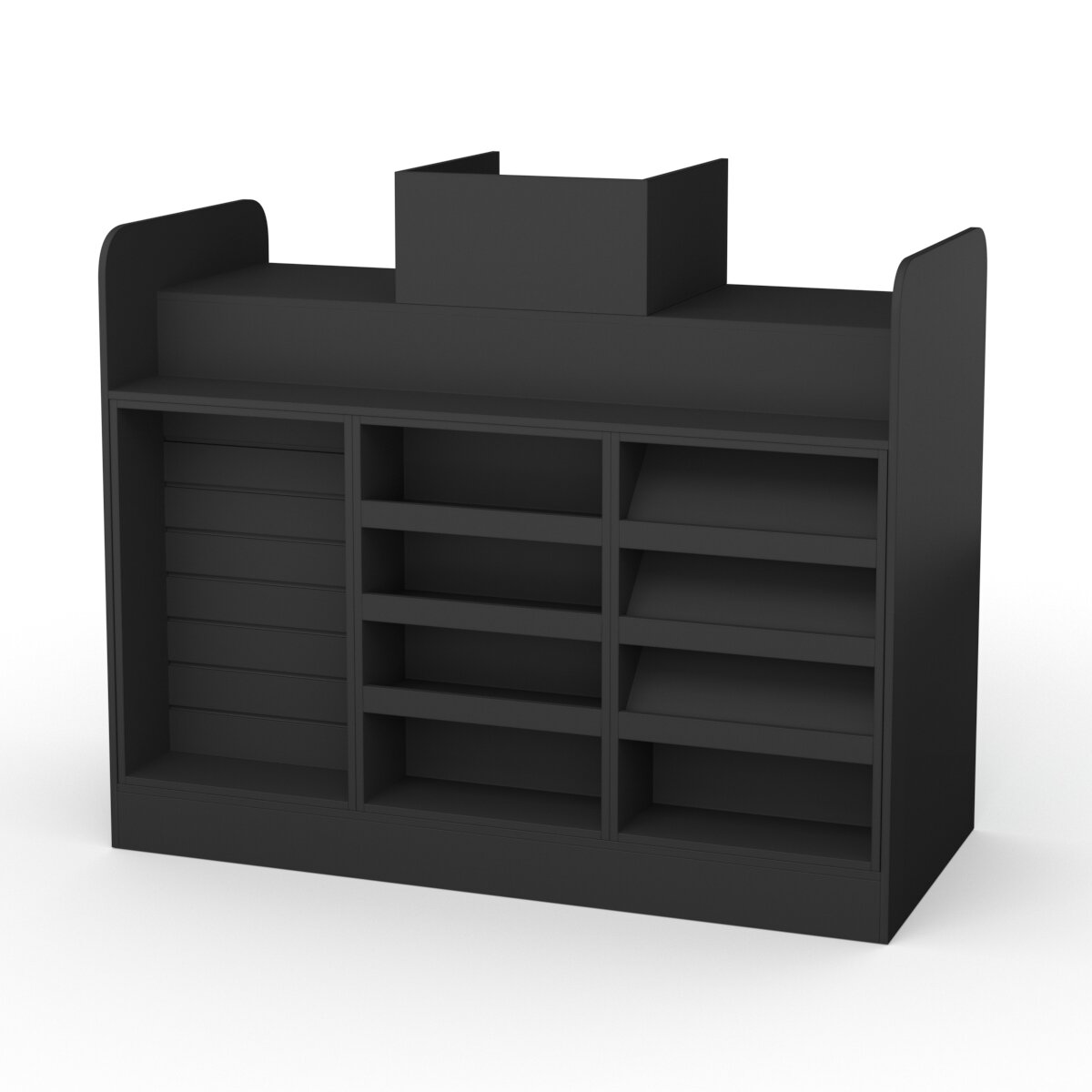 Кассовый стол "ривьера молди" №5, Черный. Производитель товара - компания Westcom.