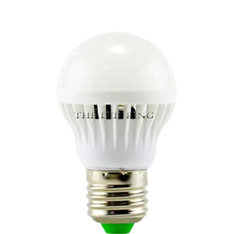 Светодиодная лампа THEBSE с датчиком движения E27 220В 110В Зеленый, 5W Sound Sensor, Cold White