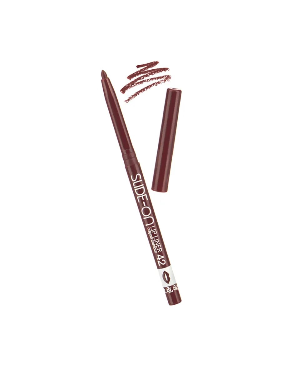 Triumph Карандаш контурный для губ Slide-on Eye Liner тон 42 слива