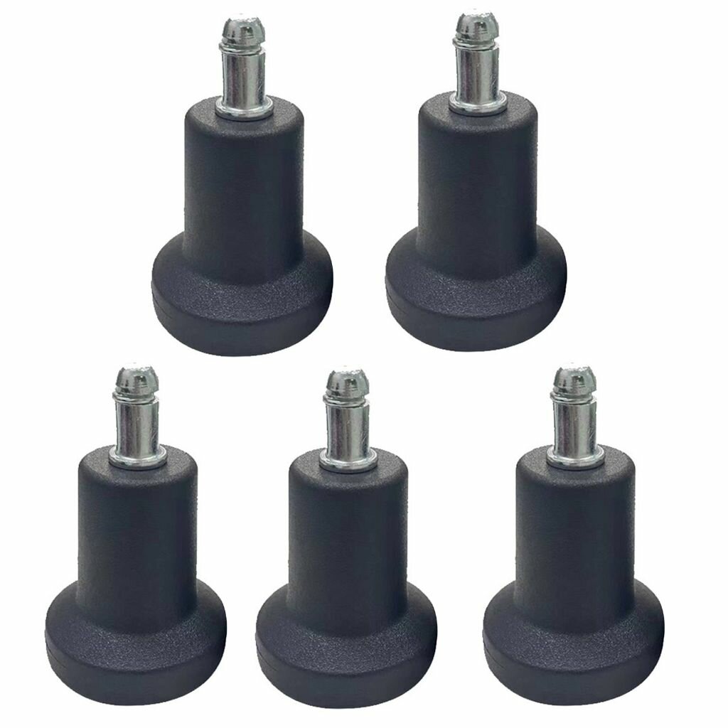 5 универсальных колесиков для офисных кресел, нескользящие коврики на колесиках-усиленный нейлоновый войлок