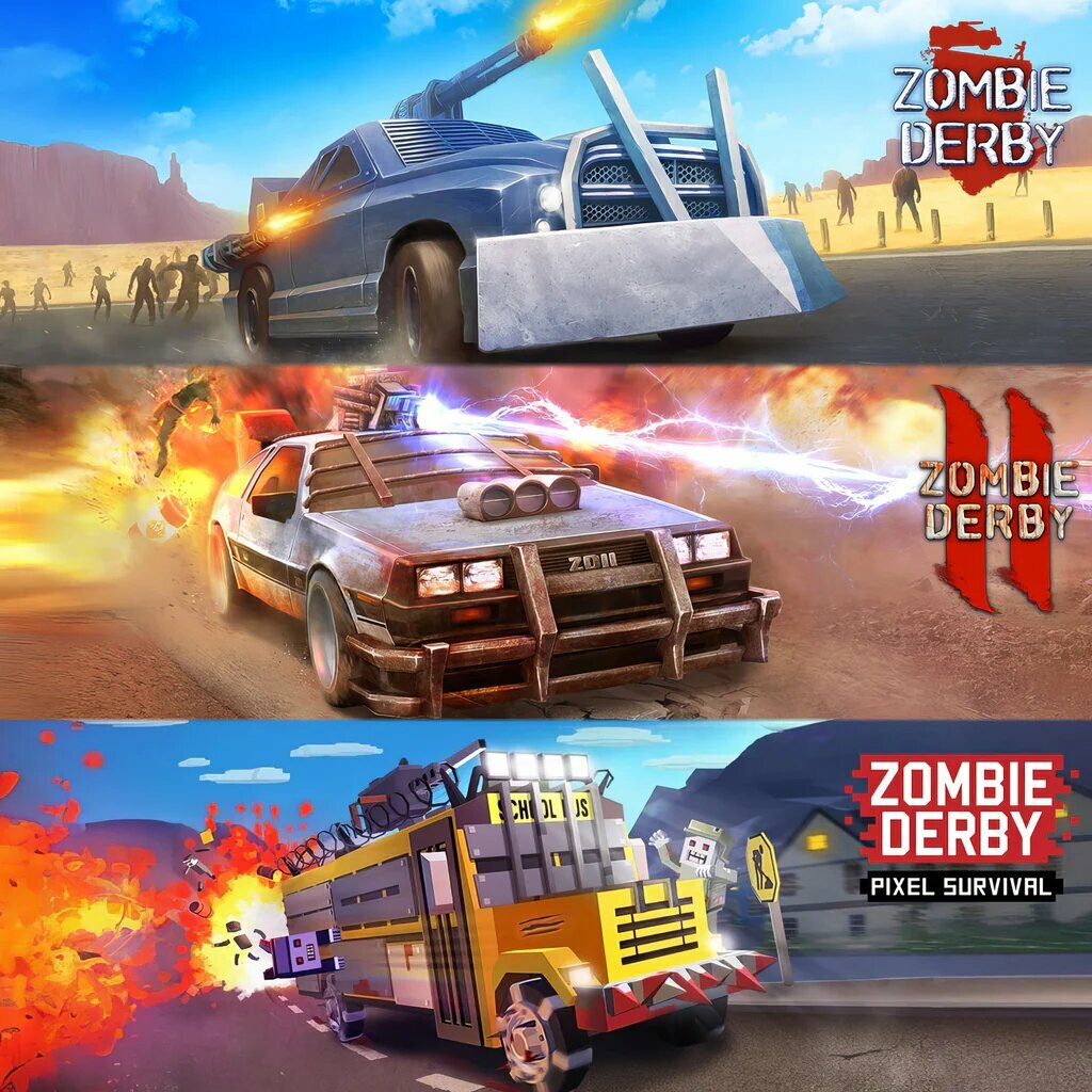 Zombie Derby Collection для Sony PlayStation | PS4 и PS5 на русском языке | Игра навсегда | Быстрая доставка (Турция)