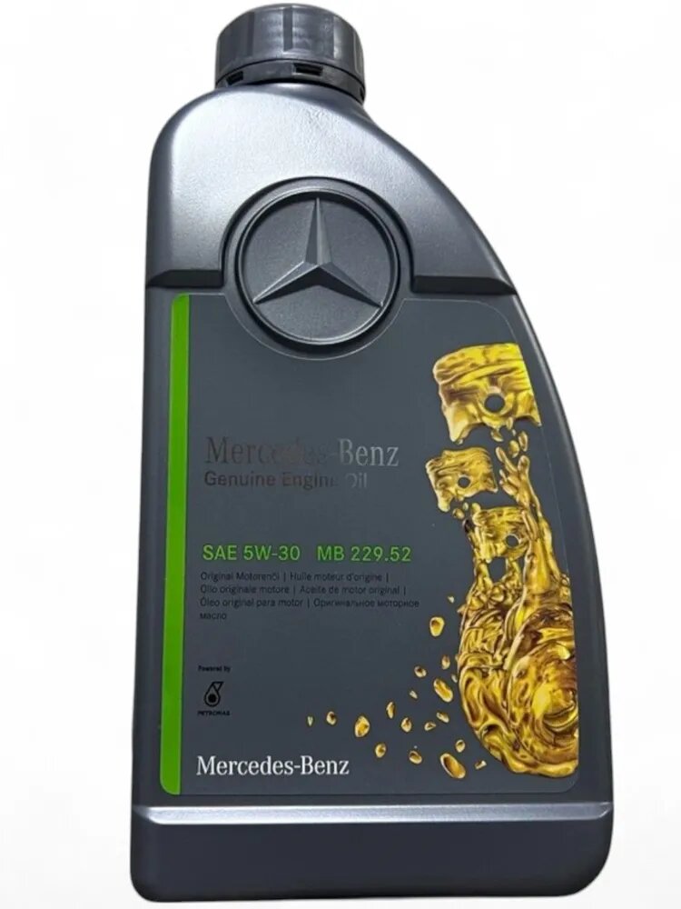 Масло моторное Mercedes-Benz 229.52 A000989820711FBDR, 1 л, синтетическое