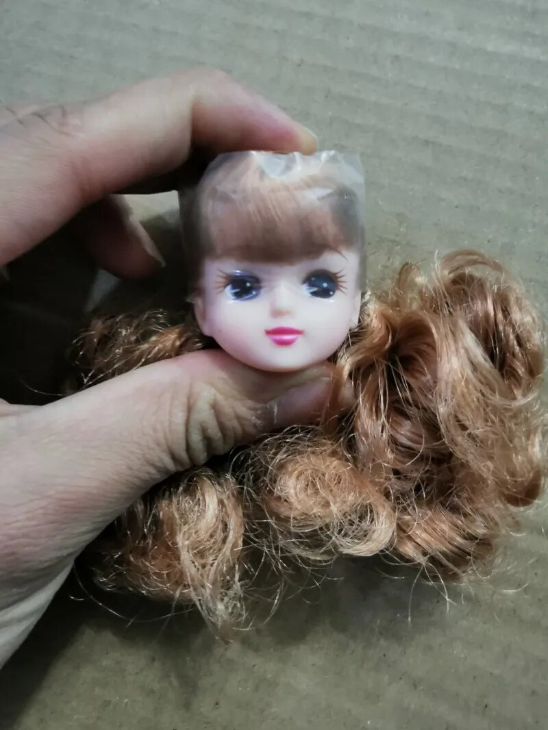 Оригинальные кукольные головы для Ликка королевский синий