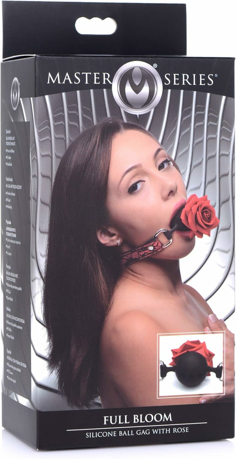 Кляп с розой Full Bloom