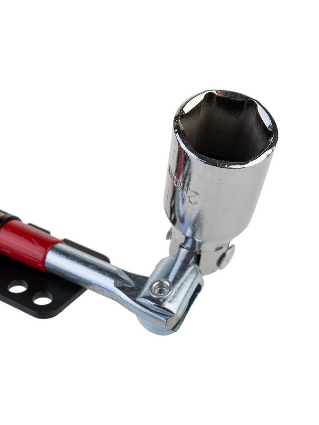 Ключ свечной 21 мм "SKYWAY" (с карданом, L=250 мм)