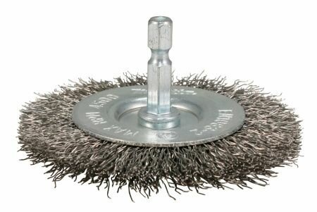 Дисковая щётка 75 мм, 1/4", E-Form Makita D-76635