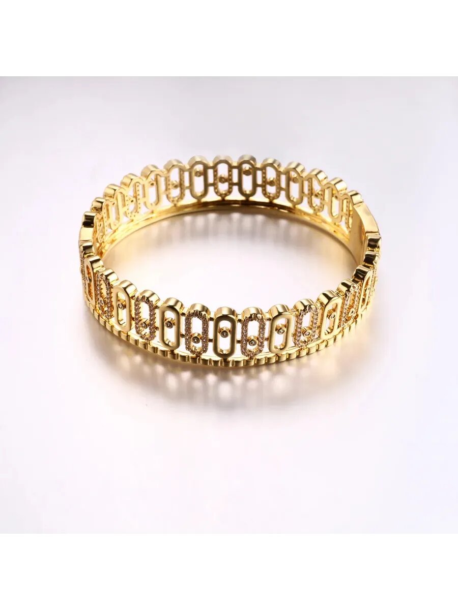 Браслет, фианит, циркон, кристалл