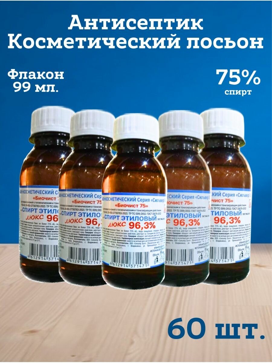 Антисептик Этиловый плюс медицинский из этиловый спирт