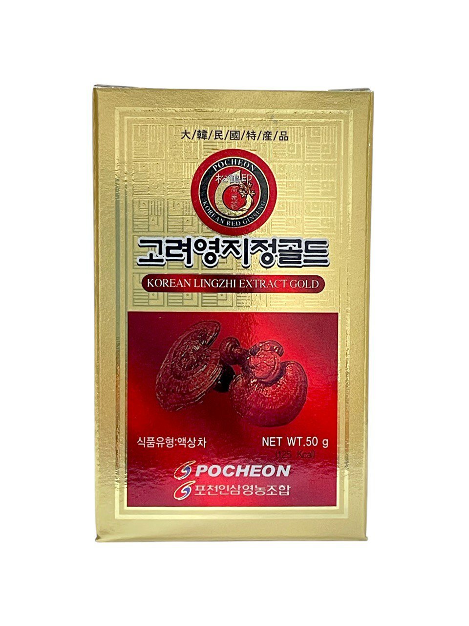 POCHEON экстракт Корейского гриба Линчжи Korean Lingzhi Extract Gold, (50 гр.)