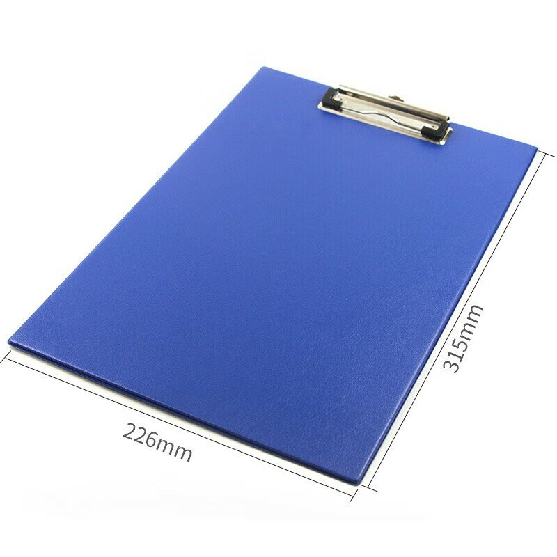 TANGO A4 PVC полный клейкий письменный доска в синем, не скользящая офисная доска для документов и отчетов Цвет：ПВХ