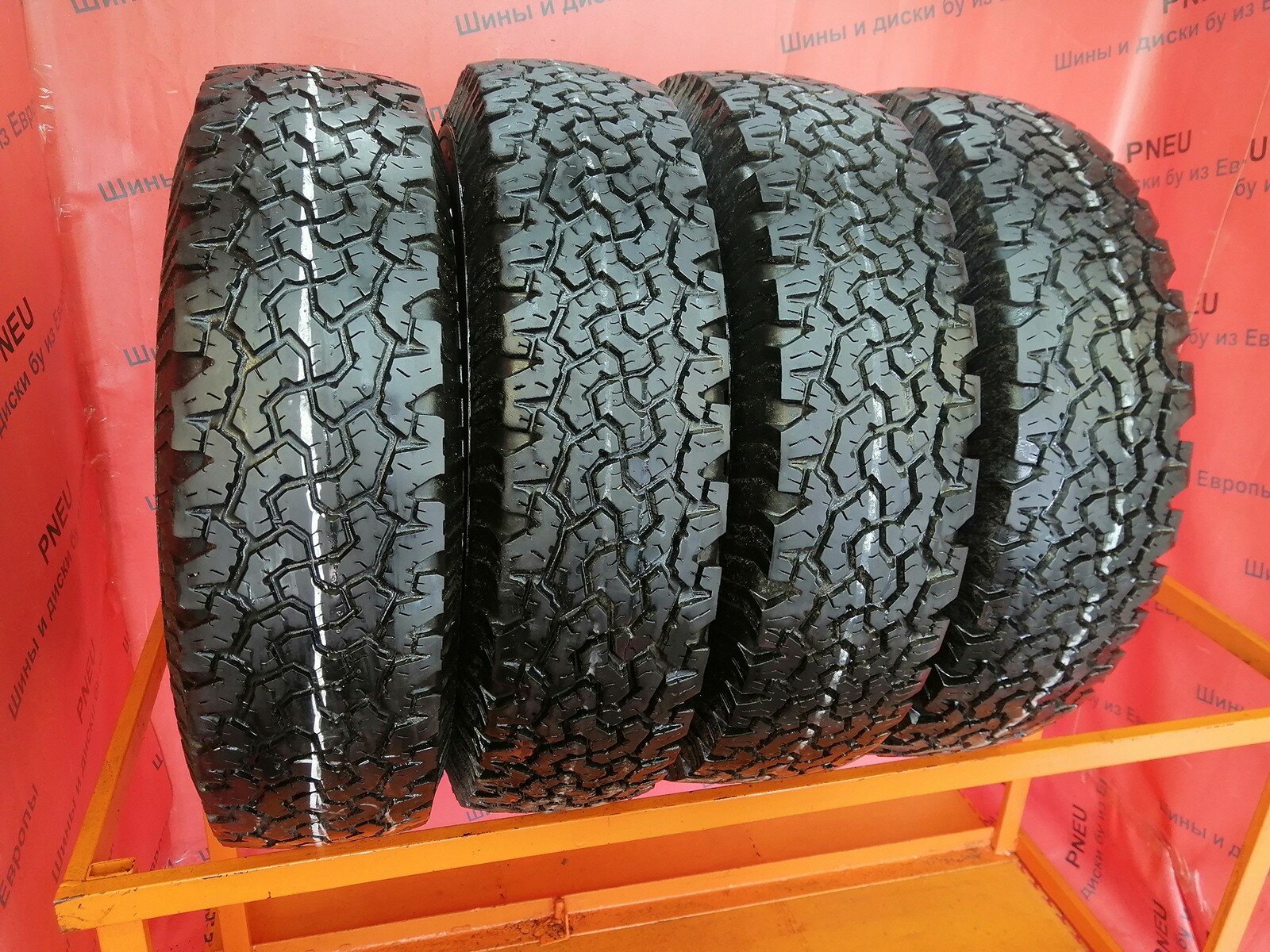 Комплект Б/У шин 235/85 R16 BFGoodrich All-terrain A/T KO