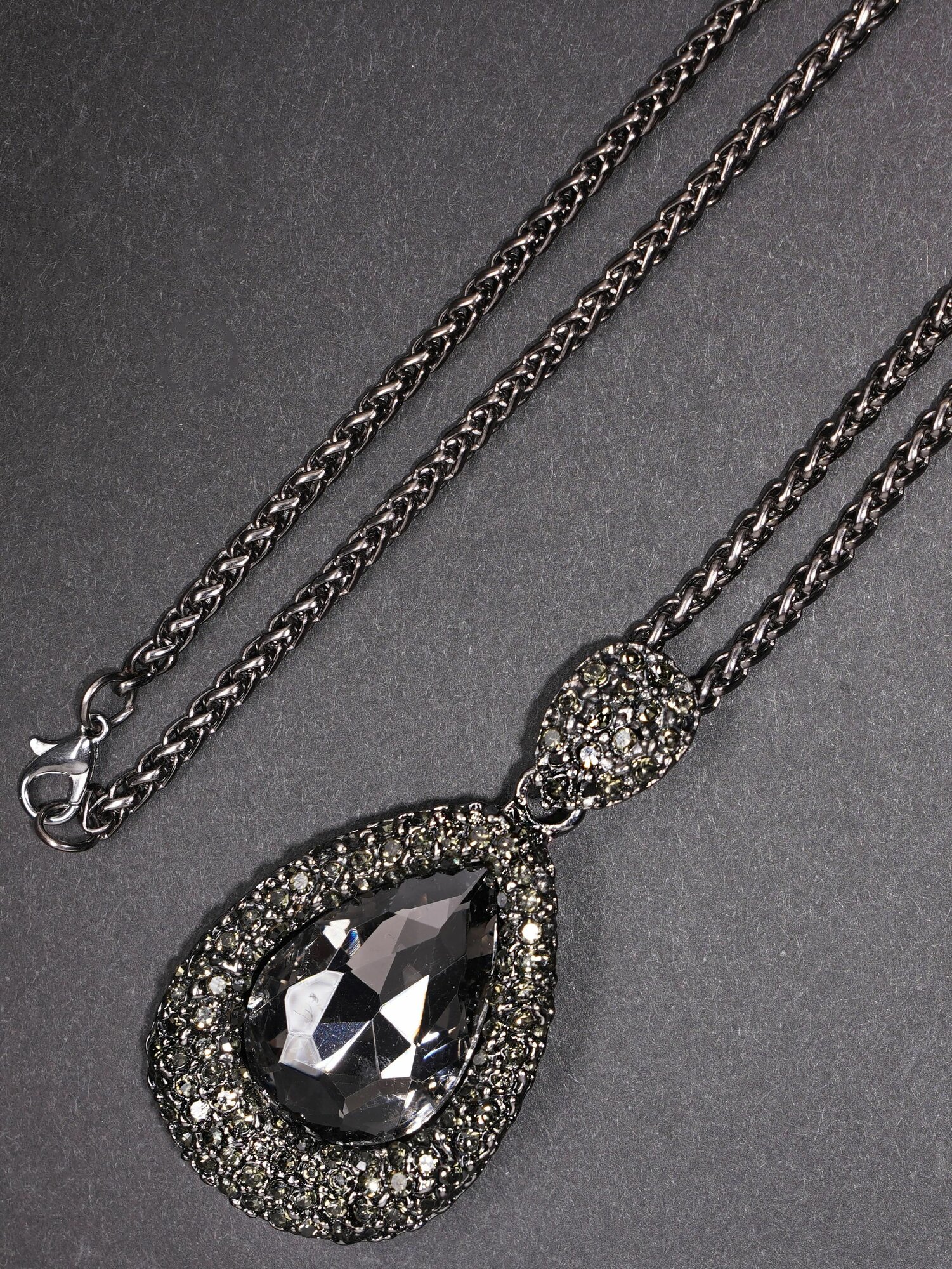 Колье, кристалл, стекло