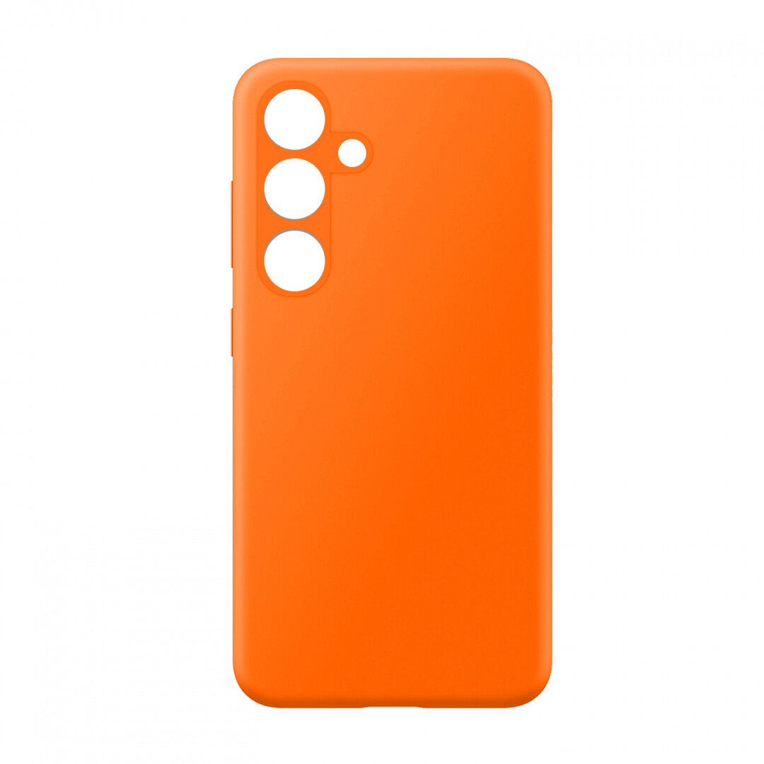 Силиконовый чехол Silicone Case для Samsung Galaxy S24+, абрикосовый