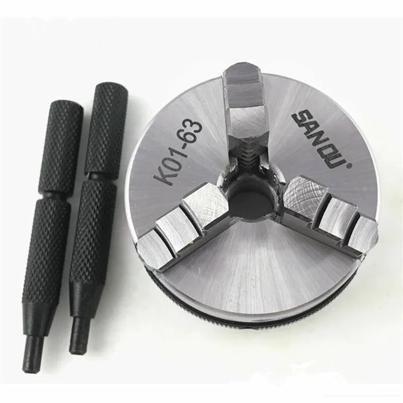 63-мм самоцентрирующийся патрон с 3 кулачками K01-63