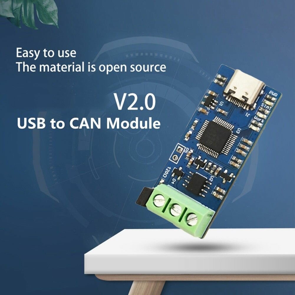 OZ-URJSH-шт. USB-CAN модуль преобразователя адаптер для Bus Analyzer V2.0 светодиодный индикатор