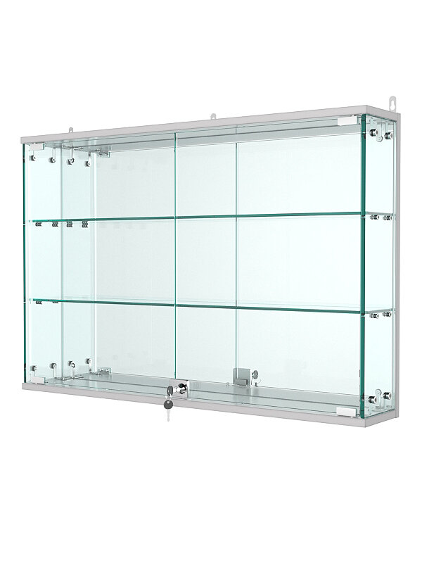 Витрина "атриум" настенная №3-5, Серый. Производитель товара - компания Westcom.