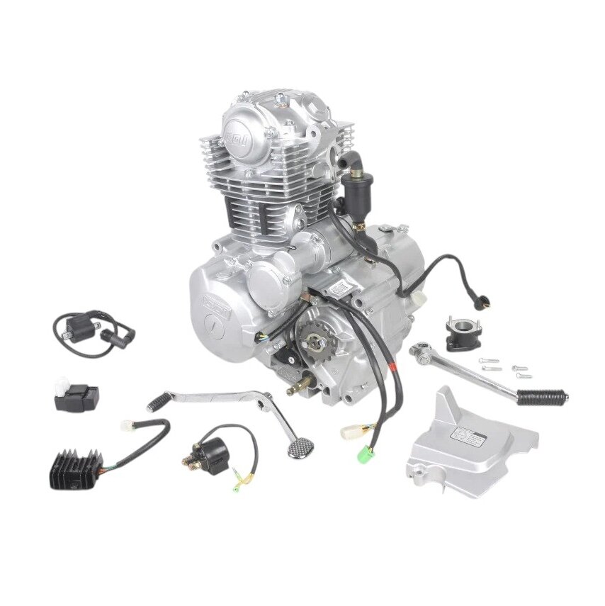 Двигатель 4т. 250 см3 165FMM(CBB250) с балансирным валом для мотоциклов