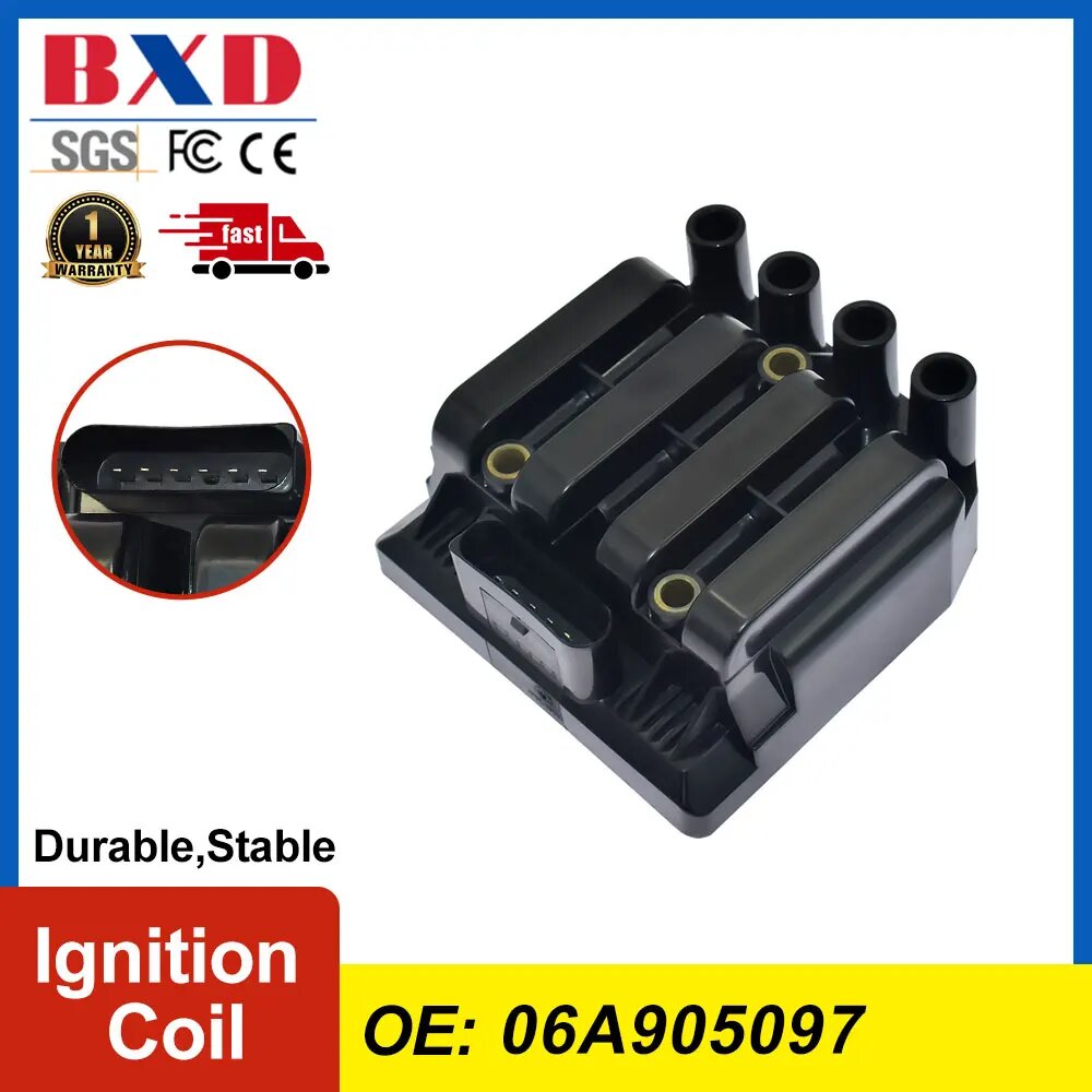 Катушка зажигания 06A905097 для VW Beetle Golf Jetta