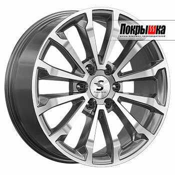 Диски литые Premium Series KP006 8.5х20/6х139.7 D77.9 ET30.0, Diamond Gloss Graphite