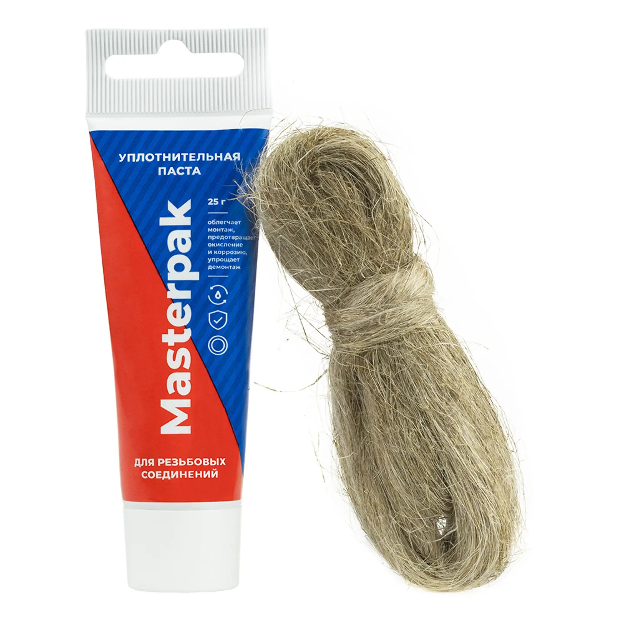Паста уплотнительная для воды 25 г со льном