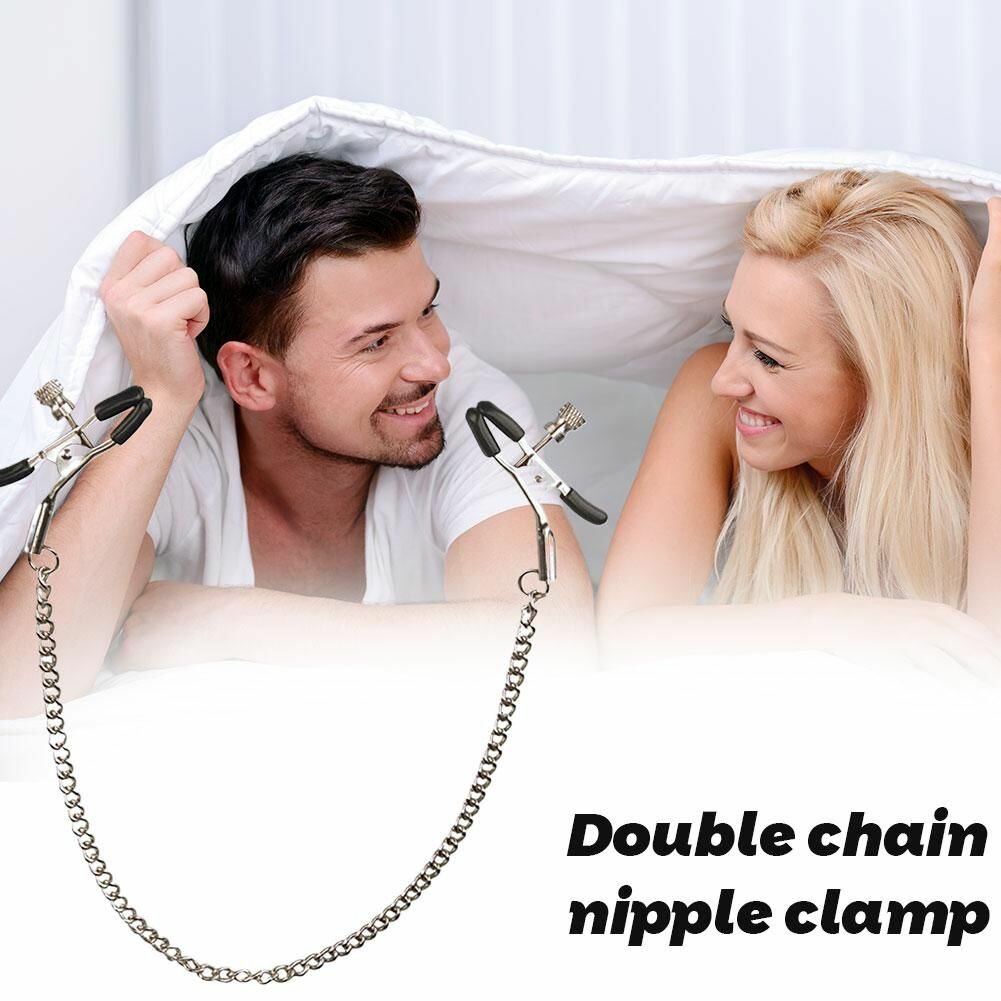 Зажимы для сосков с ошейником, стимуляторы для сосков. Товары для бдсм для взрослых Секс игрушки для женщин и мужчин