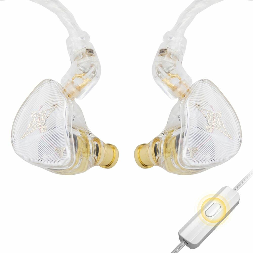 Ywy. горячиеНаушники TANGZU WAN ER SG, наушники HIFI Music Audiophile IEM, наушники с динамическим драйвером 10мм, проводная гарнитура для спортивных игр с шумоподавлением, 2контактные съемные DJ мониторы