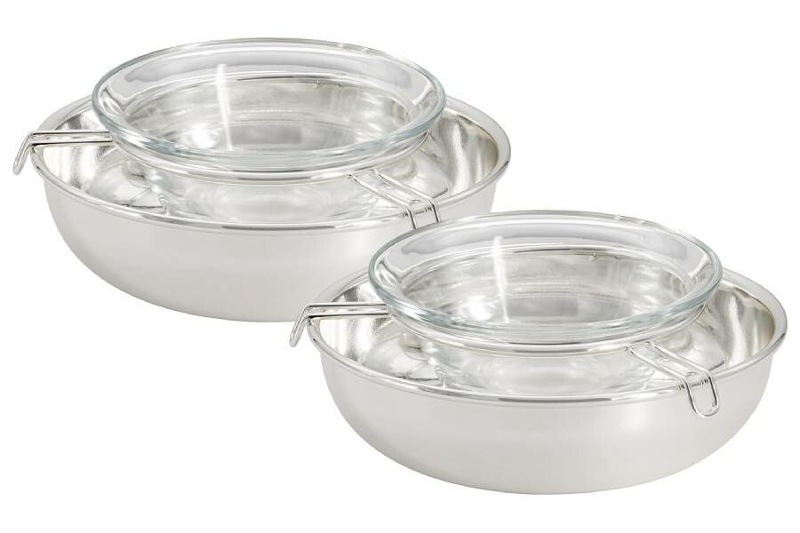 Набор 2 икорницы, 16 см (Бренд Гамма, страна Италия)