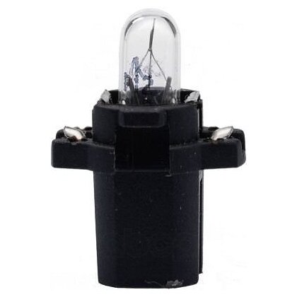 Лампа подсветки Narva 17036 BAX 10s 12V 1,2W с патроном, в панель приборов, Black, 1