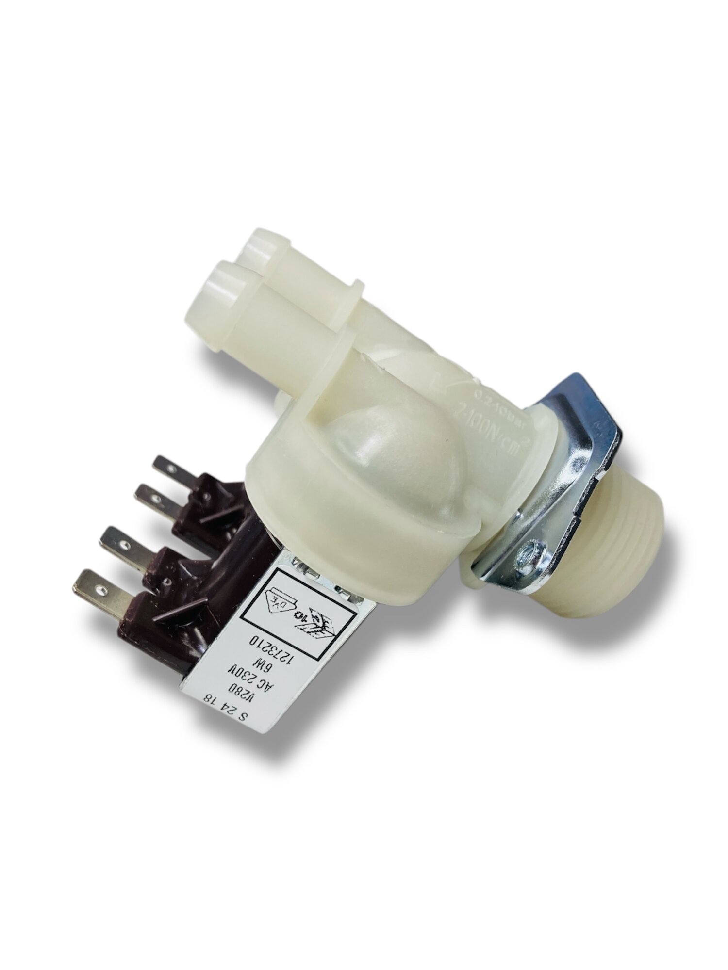 Клапан для стиральной машины 2W-180, D10, 220V, универсальный