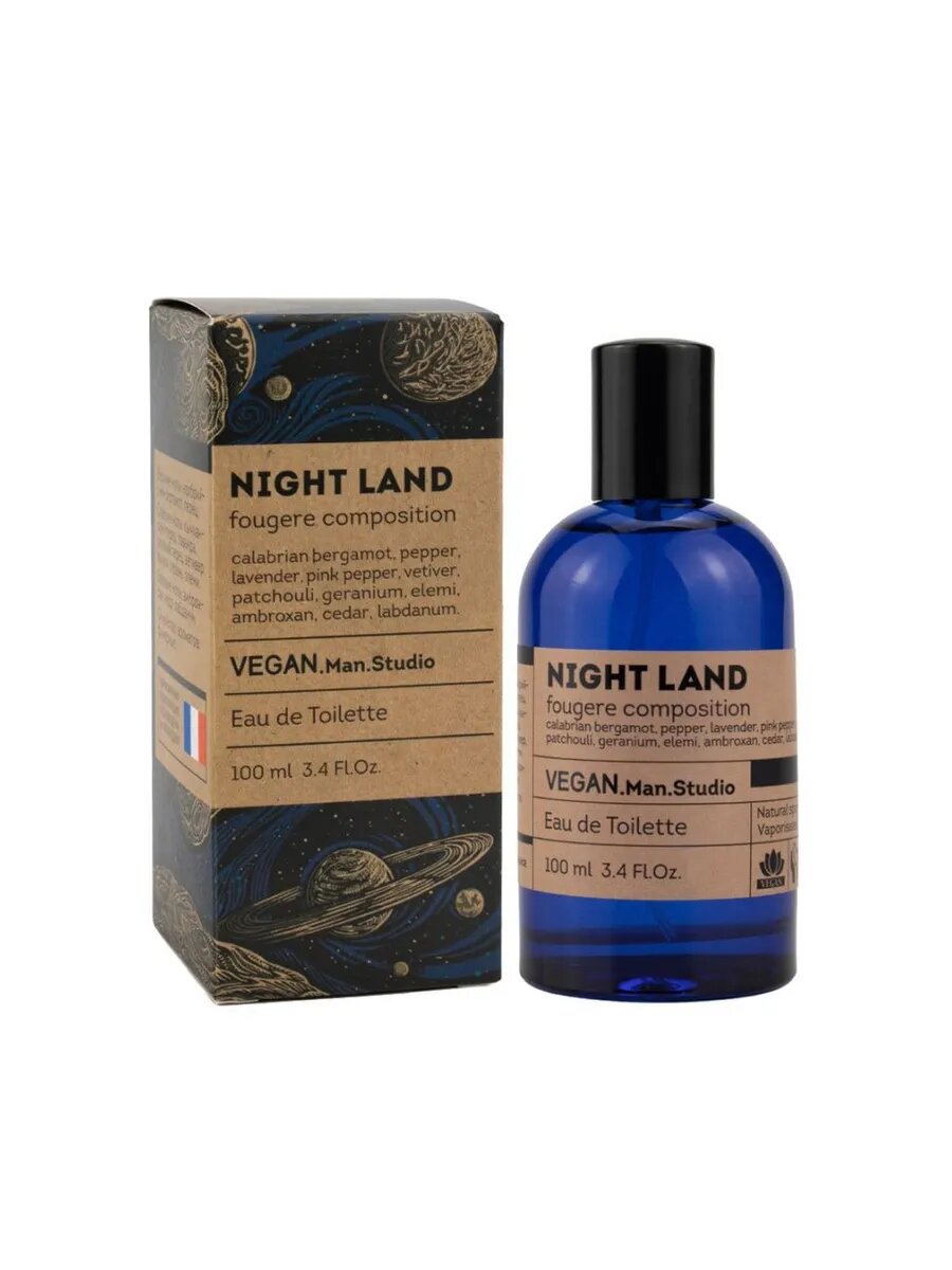 Delta Parfum Туалетная вода Night Land мужская, 100 мл