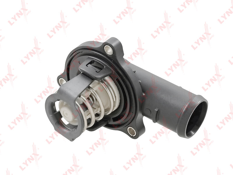 LYNXauto Термостат 87 С (пл. корпус) AUDI A4 2.7-3.0 04-08/ Q7 3.0 06-10, VW Touareg 3.0 04-10