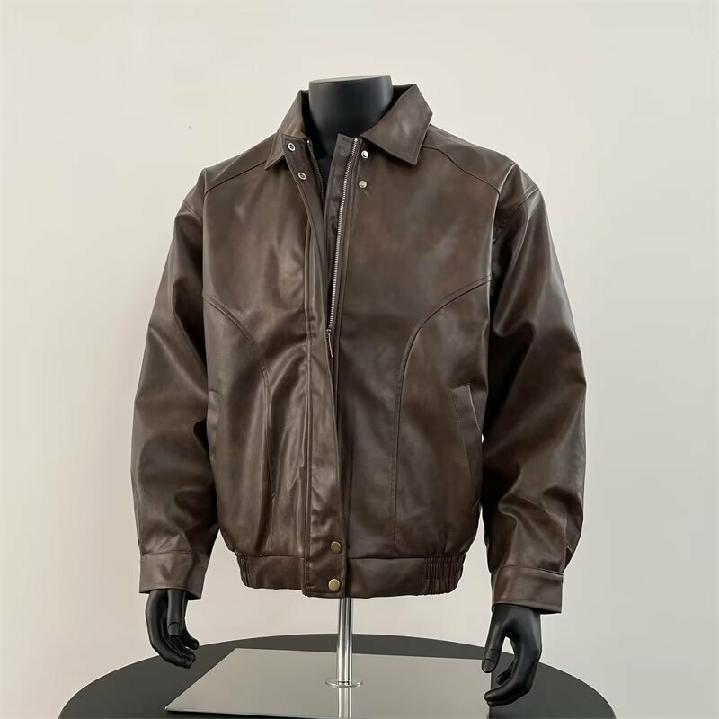 Куртка кожаная